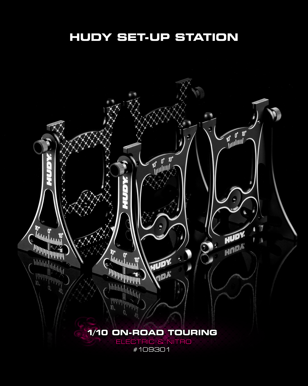 HUDY Setup System für 1:10 Tourenwagen | HU-109301