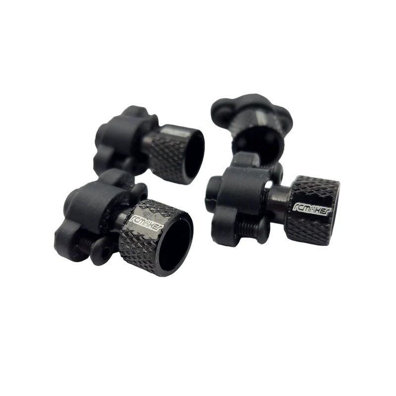 RC MAKER GeoCarbon V2 Matte Setup Board Levelling Feet Set (4) | RCM-CSB2-F